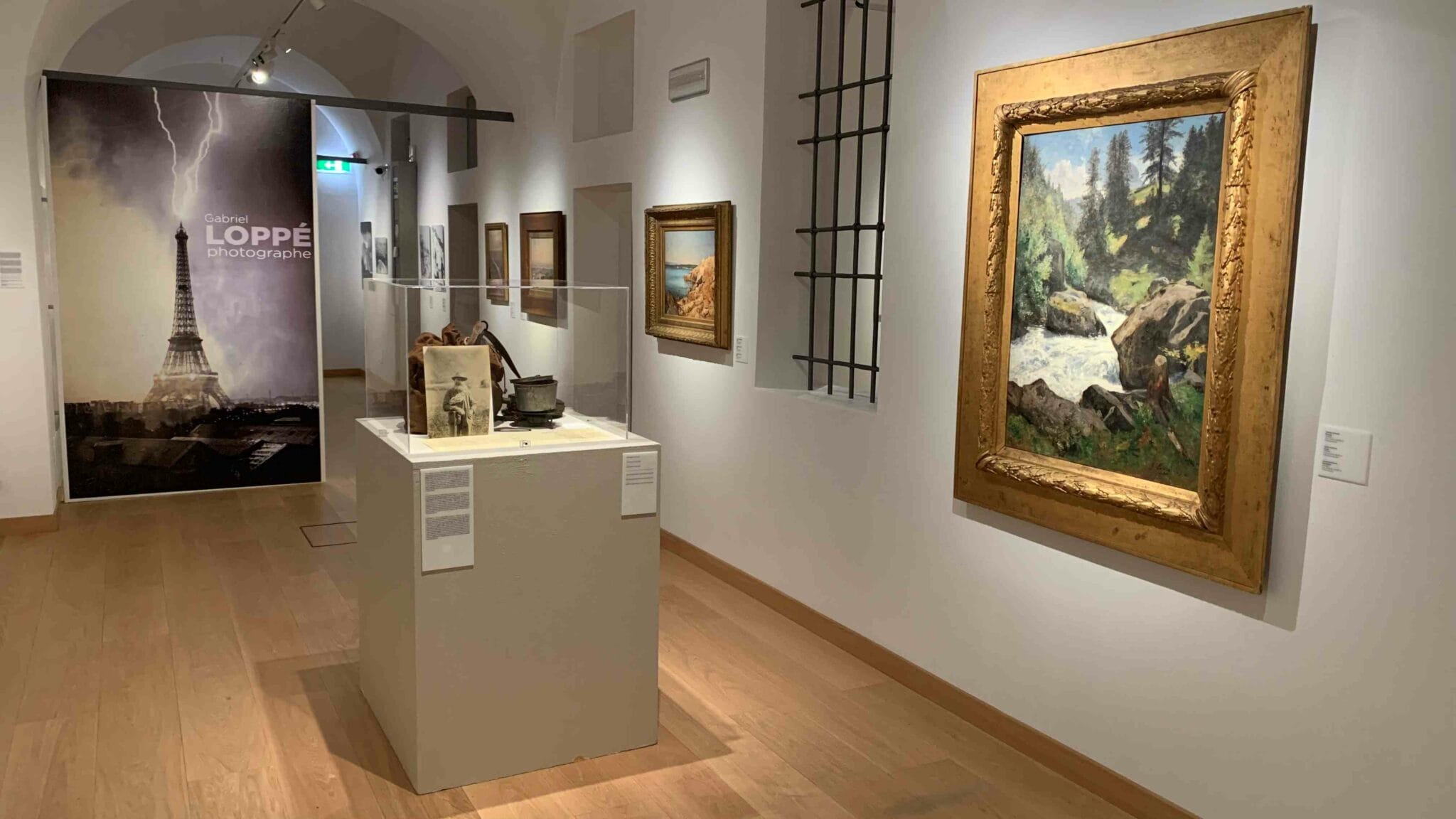 The exhibition "Gabriel Loppé, painter, climber and traveller" is ...