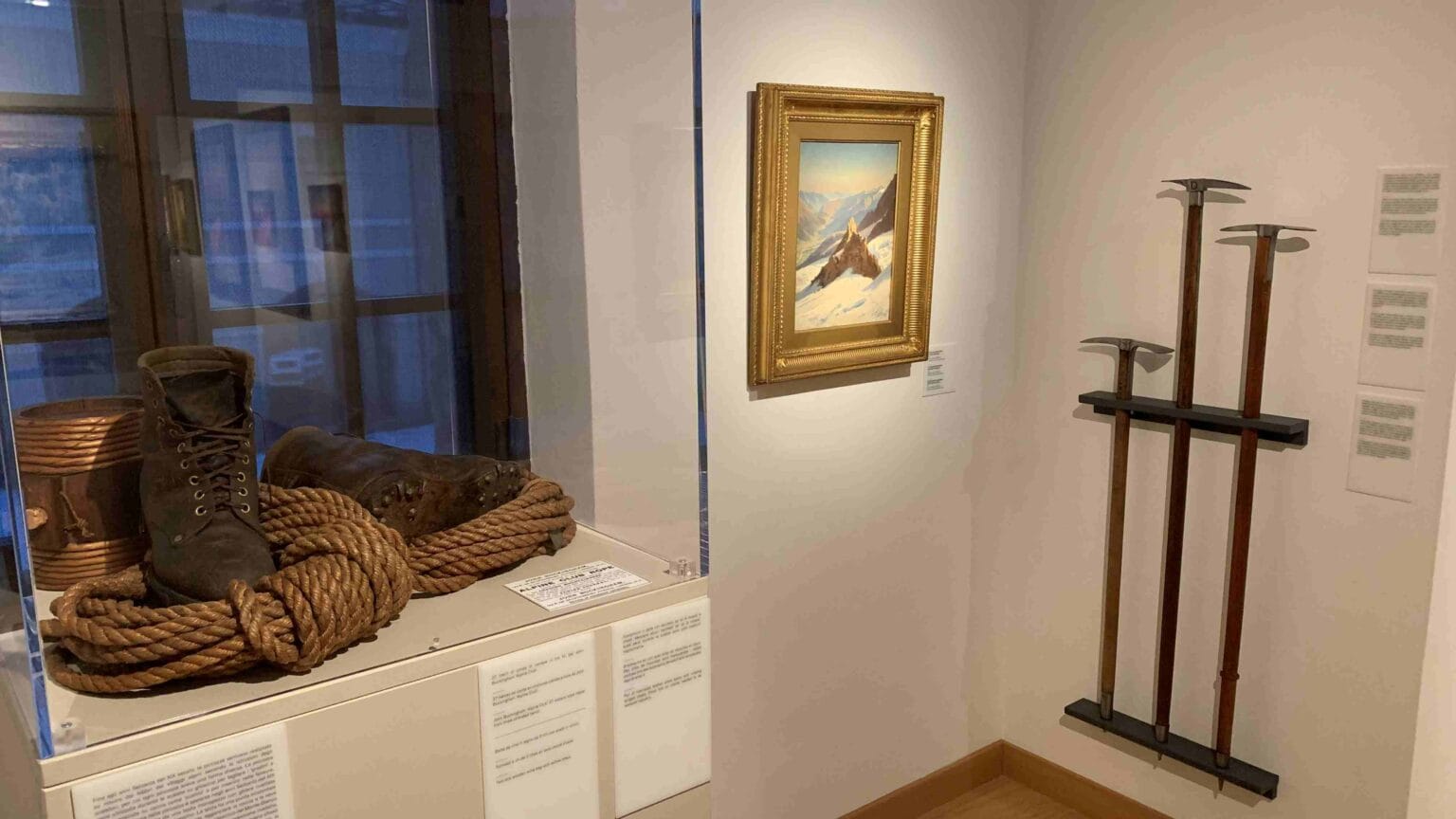 The exhibition "Gabriel Loppé, painter, climber and traveller" is ...